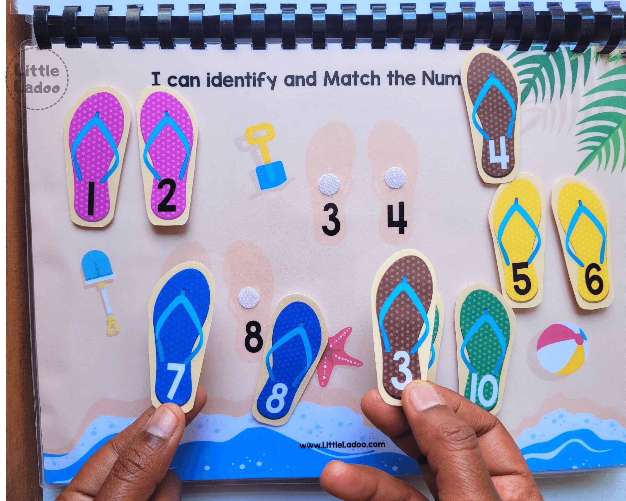 Summer Busy Book Printable, Toddler Learning Binder, Toddler Busy ...