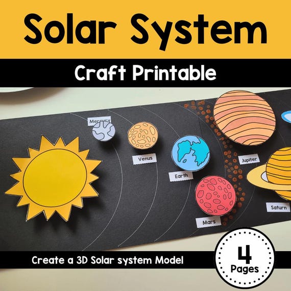Planets Craft Printables