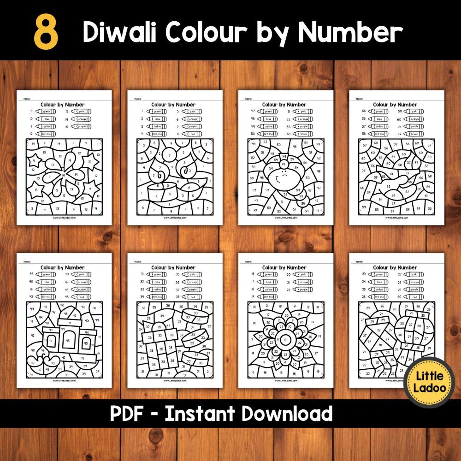 Diwali Activity Pack Printable - Diwali Worksheets, Colouring Pages ...
