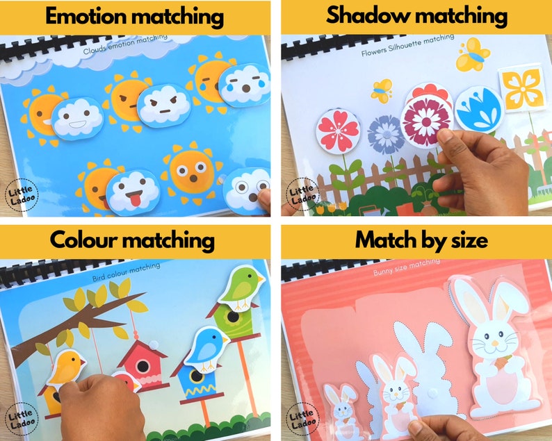 Spring Busy Book Printable Busy Binder Learning Folder | Etsy