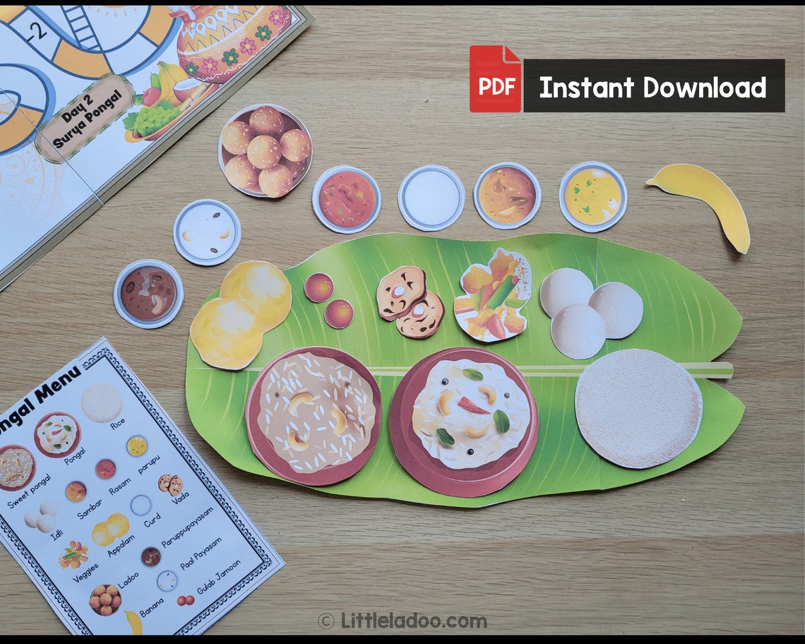 Pongal Activity Pack Printable - Worksheets, Colouring Pages, Learning ...