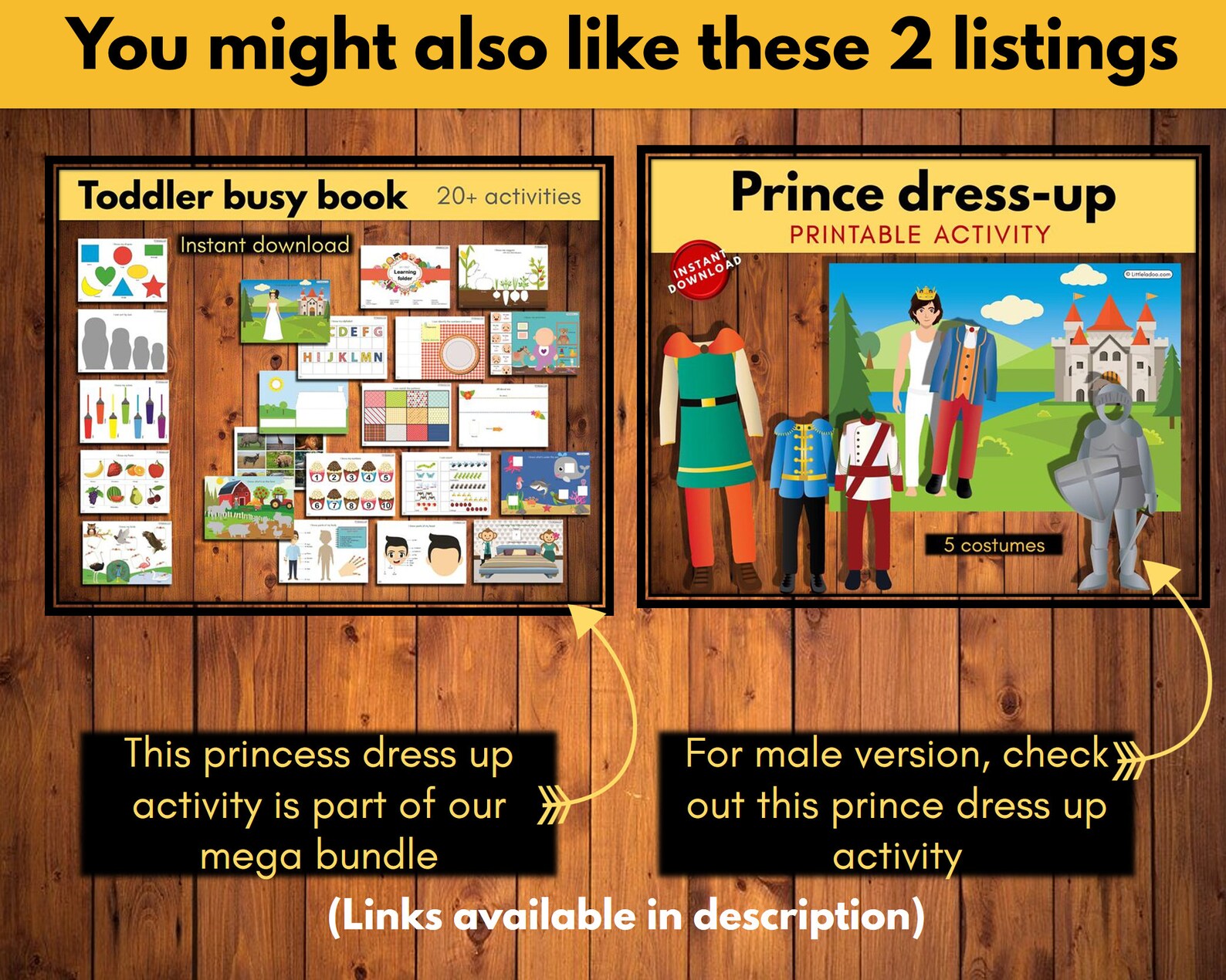 Dress up the Princess Printable | Dress up Games | File Folder Pages ...