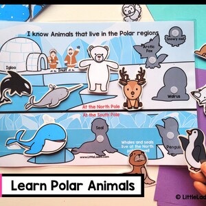 Winter Busy Book Printable, Toddler Learning Binder, Preschool Busy ...