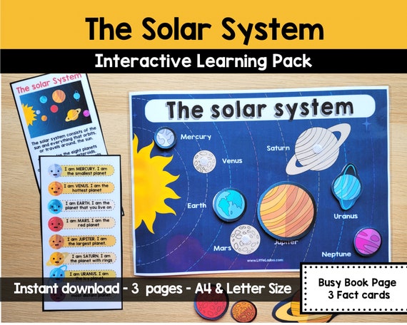 Solar System Matching Worksheets