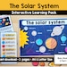 Solar System Printable, Planets Printable, Match the Planets ...
