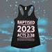 Baptism Gift, Baptism Shirt, Women's Baptism Workout Shirt, Tank Top ...