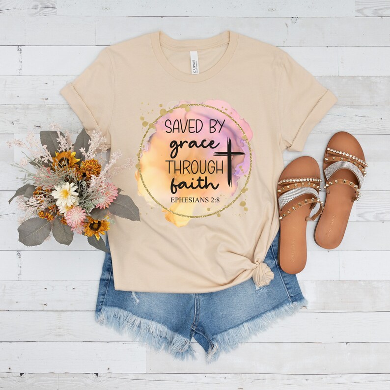 Christian Shirt, Christianity, Bible Verse Shirt, Faith Tee Shirt ...