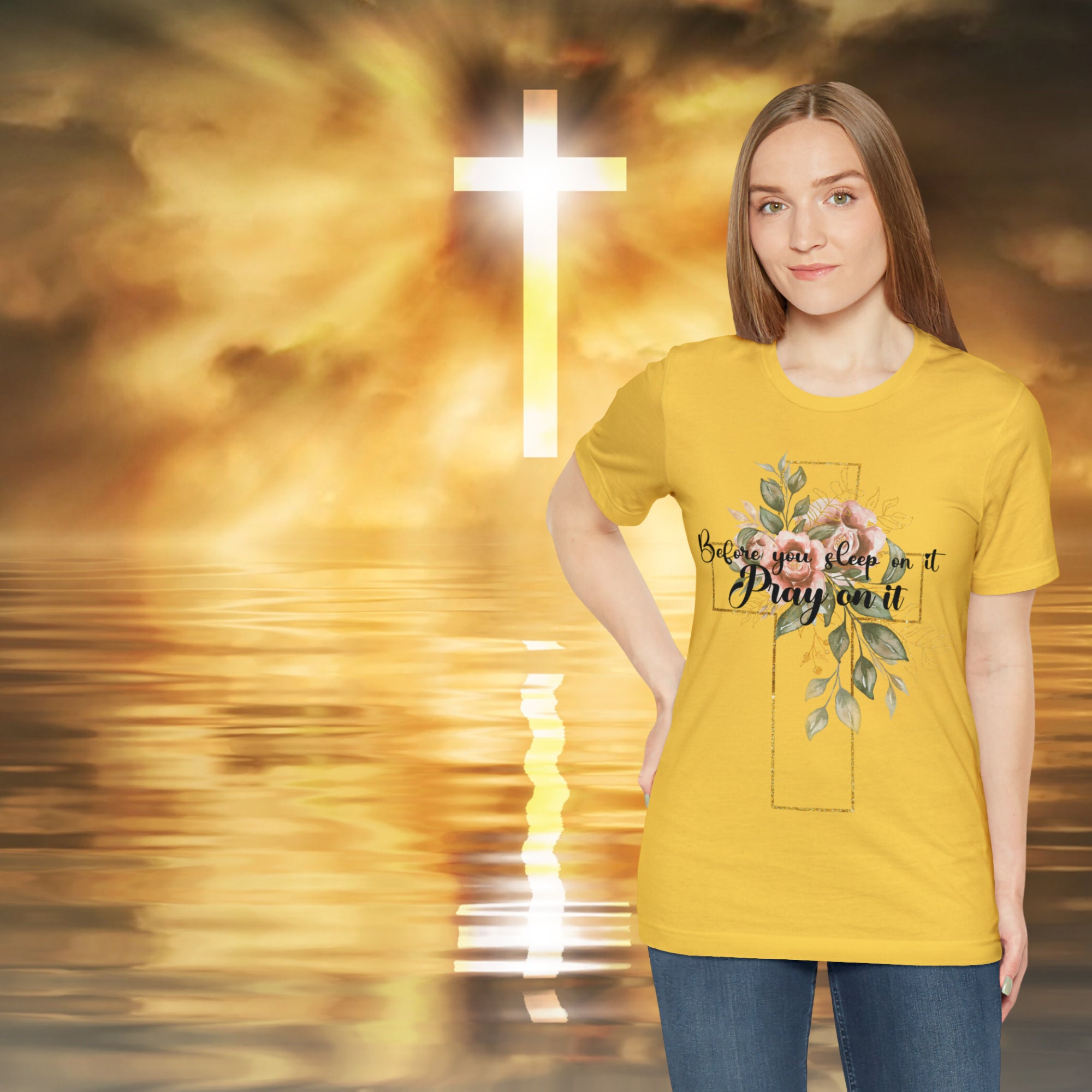 Christian Themed T-shirt for Faithful Woman of God, Biblical Tee ...