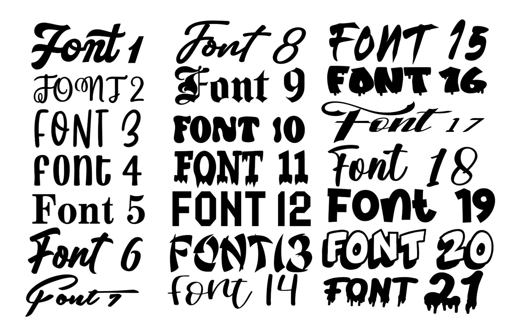 Customizable Decal- Choose Your Font, Color, and Width, Custom Vinyl ...