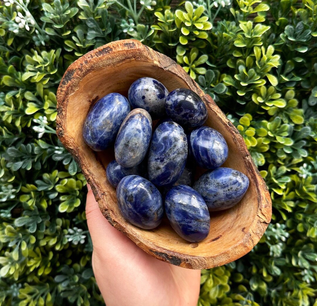 One Sodalite Tumble, Sodalite Tumbled Stone, Sodalite, Crystal Tumble - Etsy