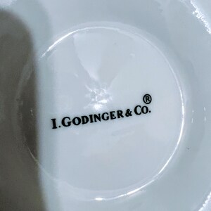 I. Godinger & Co. Porcelain 8 1/2” T Ivory Pitcher Embossed Dots Set of ...