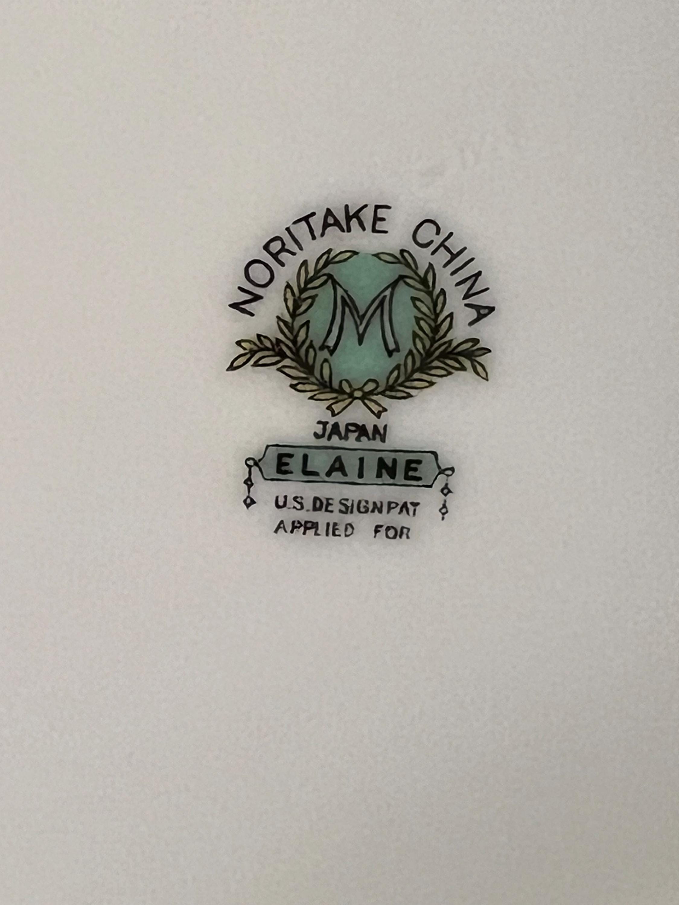 Noritake Morimura Elaine, Pattern Was Made Beginning 1933 up Until ...