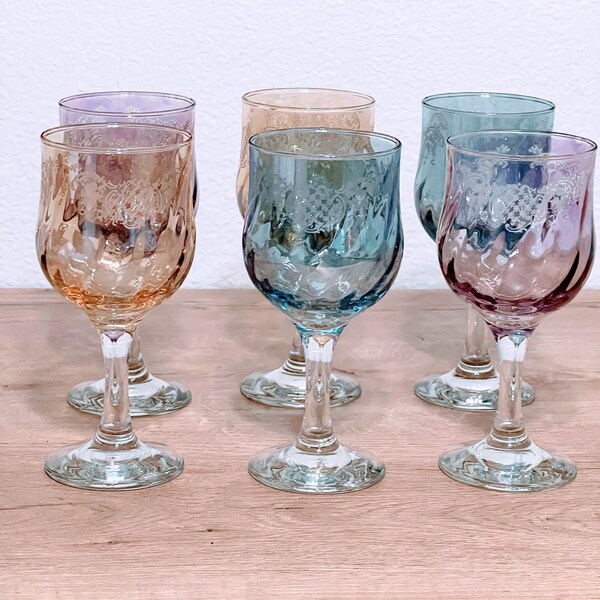 Etched Wine Glasses - Etsy