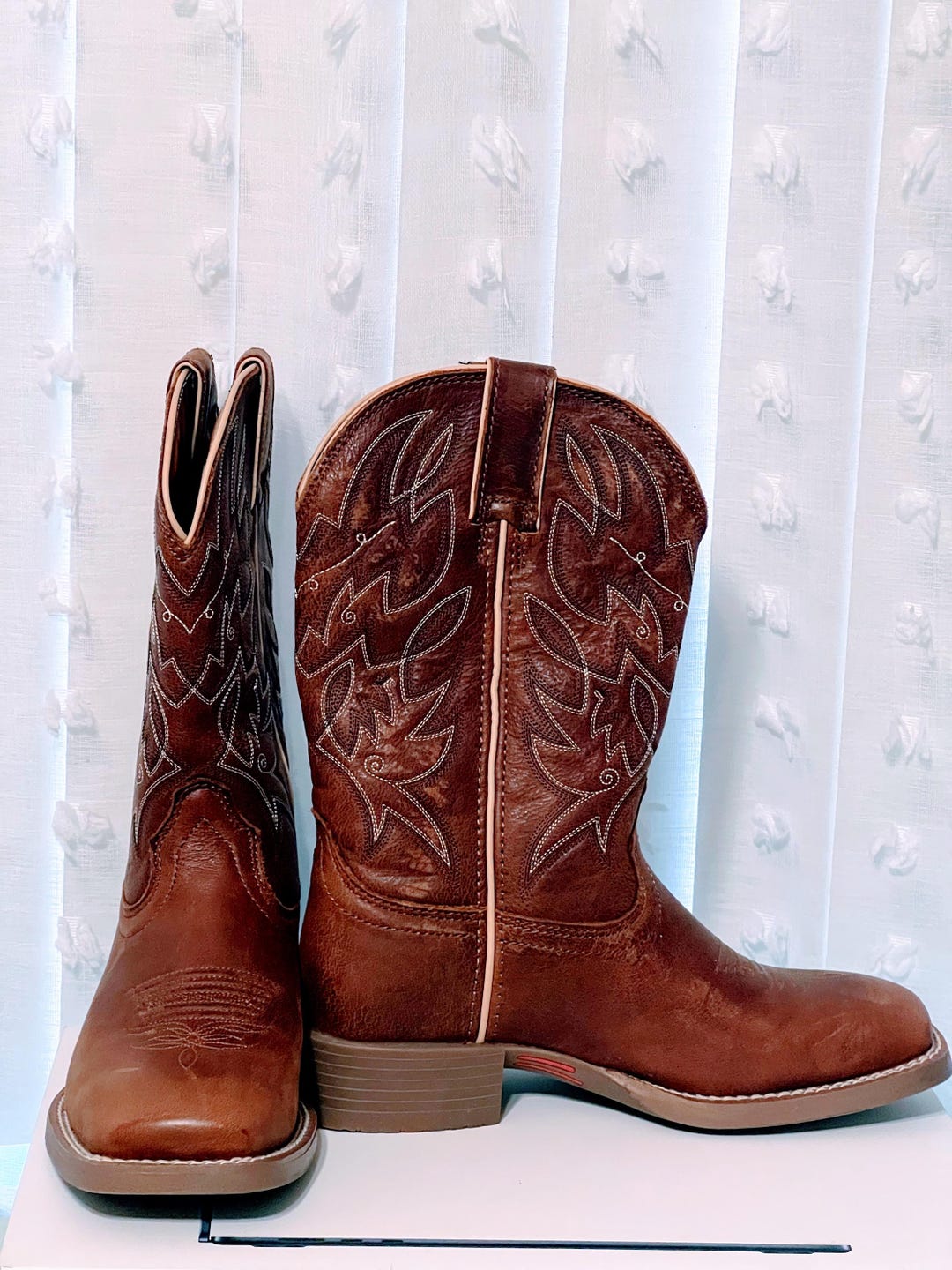 Justin Women’s Halter Western Boots Size 8.5 - Etsy