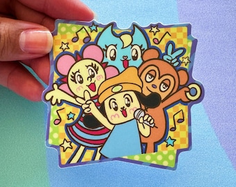 Parappa and Friends Sticker - Etsy