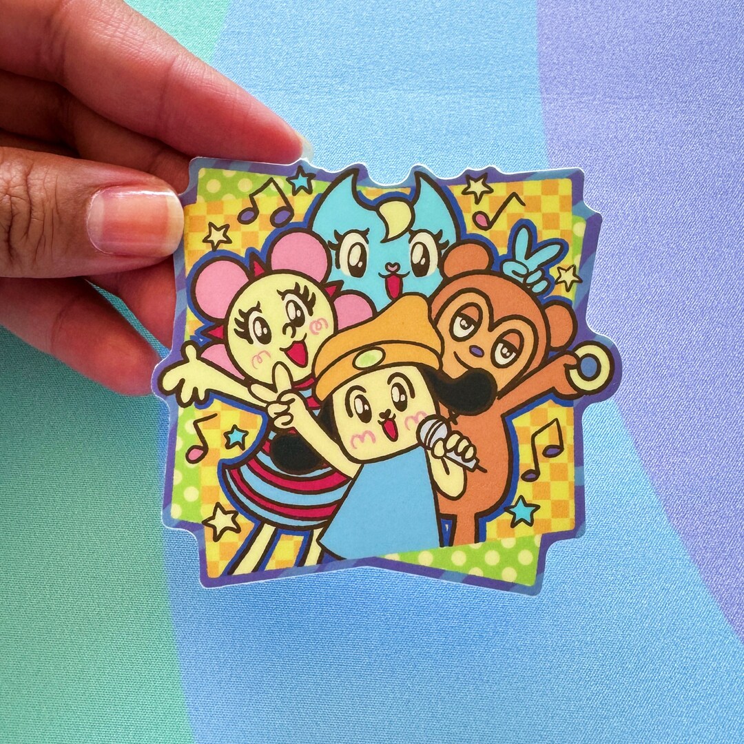 Parappa and Friends 3 Vinyl Sticker. - Etsy Canada