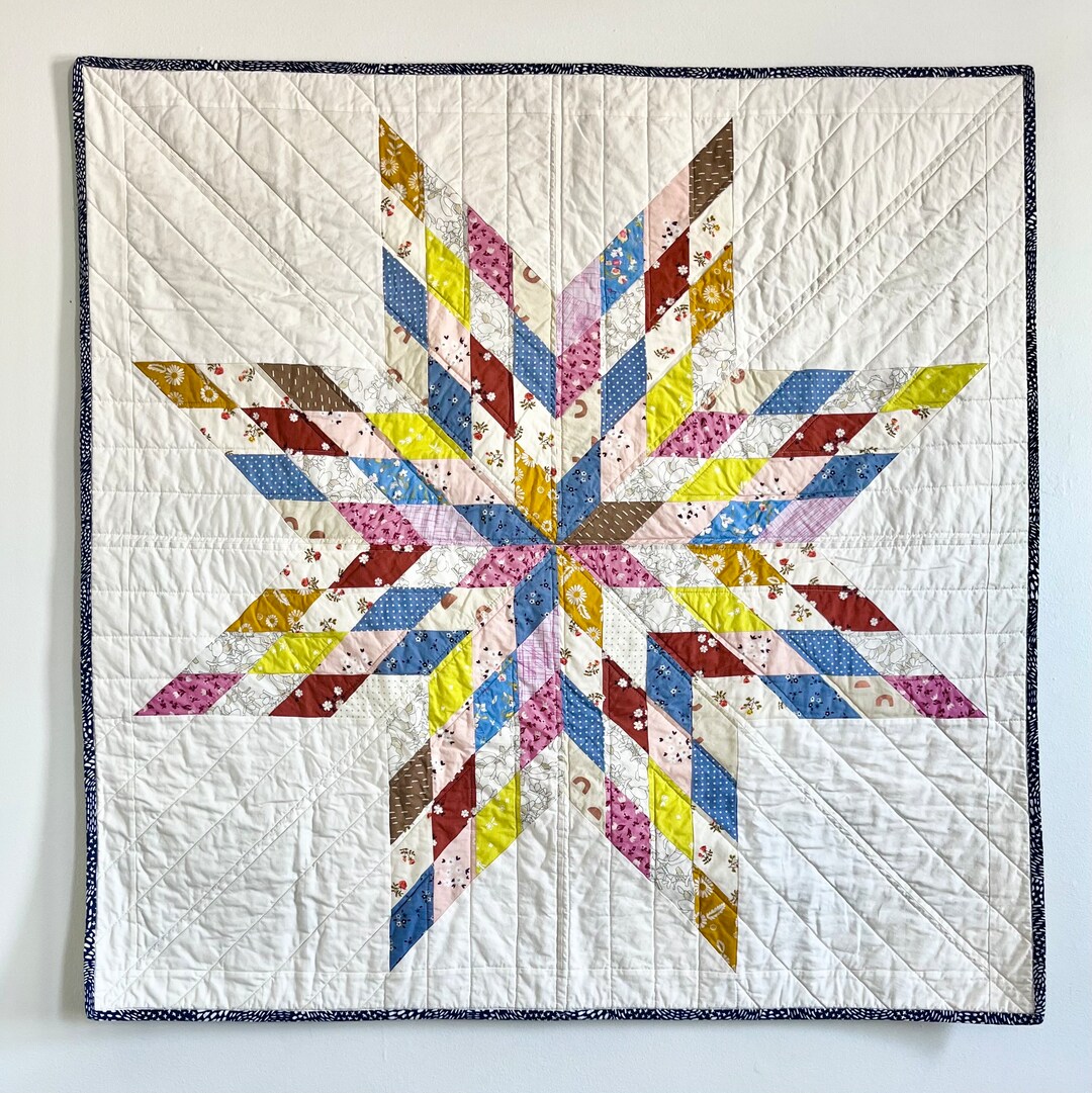 Colorful Lone Star Quilt - Etsy