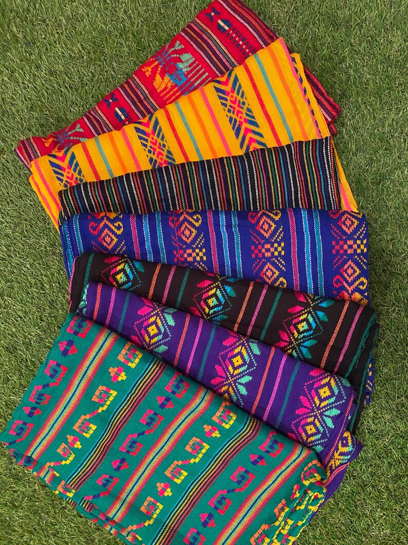 Scarf Cambaya Scarves Mexican Scarf Colorful Infinity Scarf - Etsy