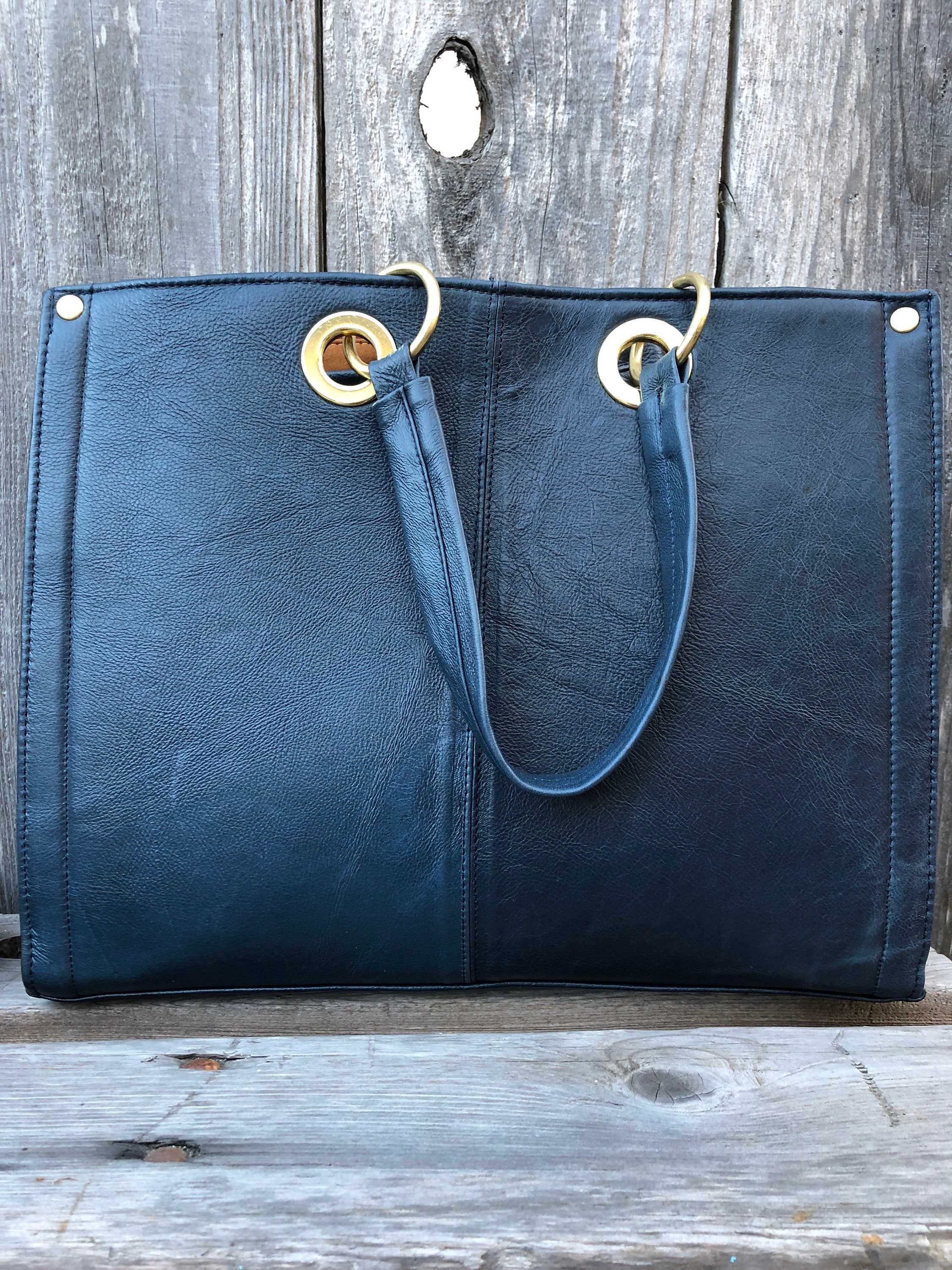 Leather tote bag Leather Purse Leather Handbag Leather Bag | Etsy