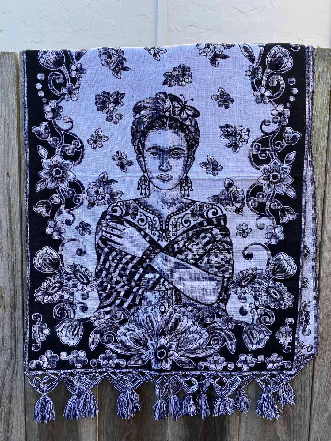 Frida Kahlo Rebozo Shawl Wrap - Etsy