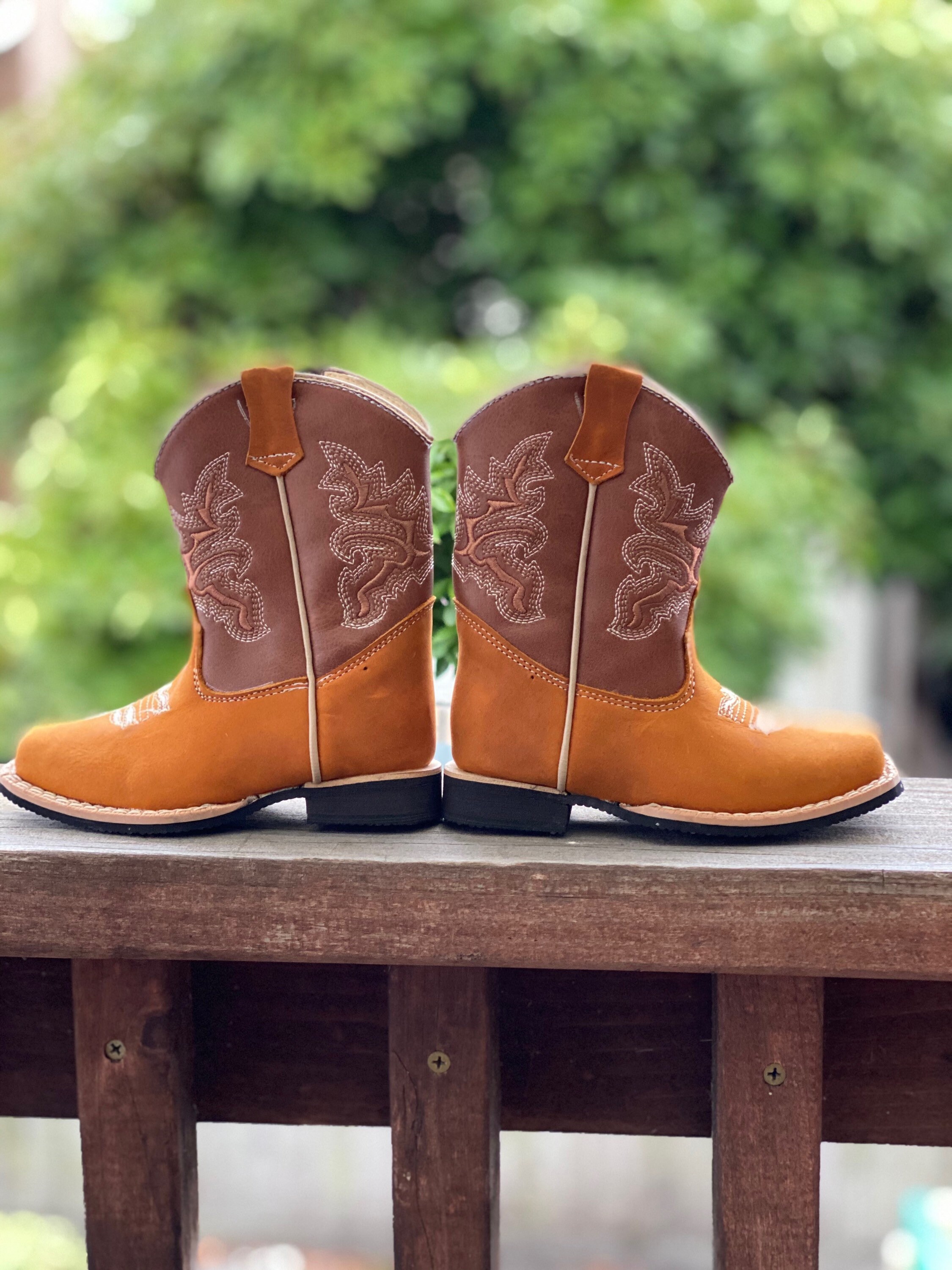 Genuine Cowhide Leather Baby Cowboy Boots, Infant Western Shoes - Etsy