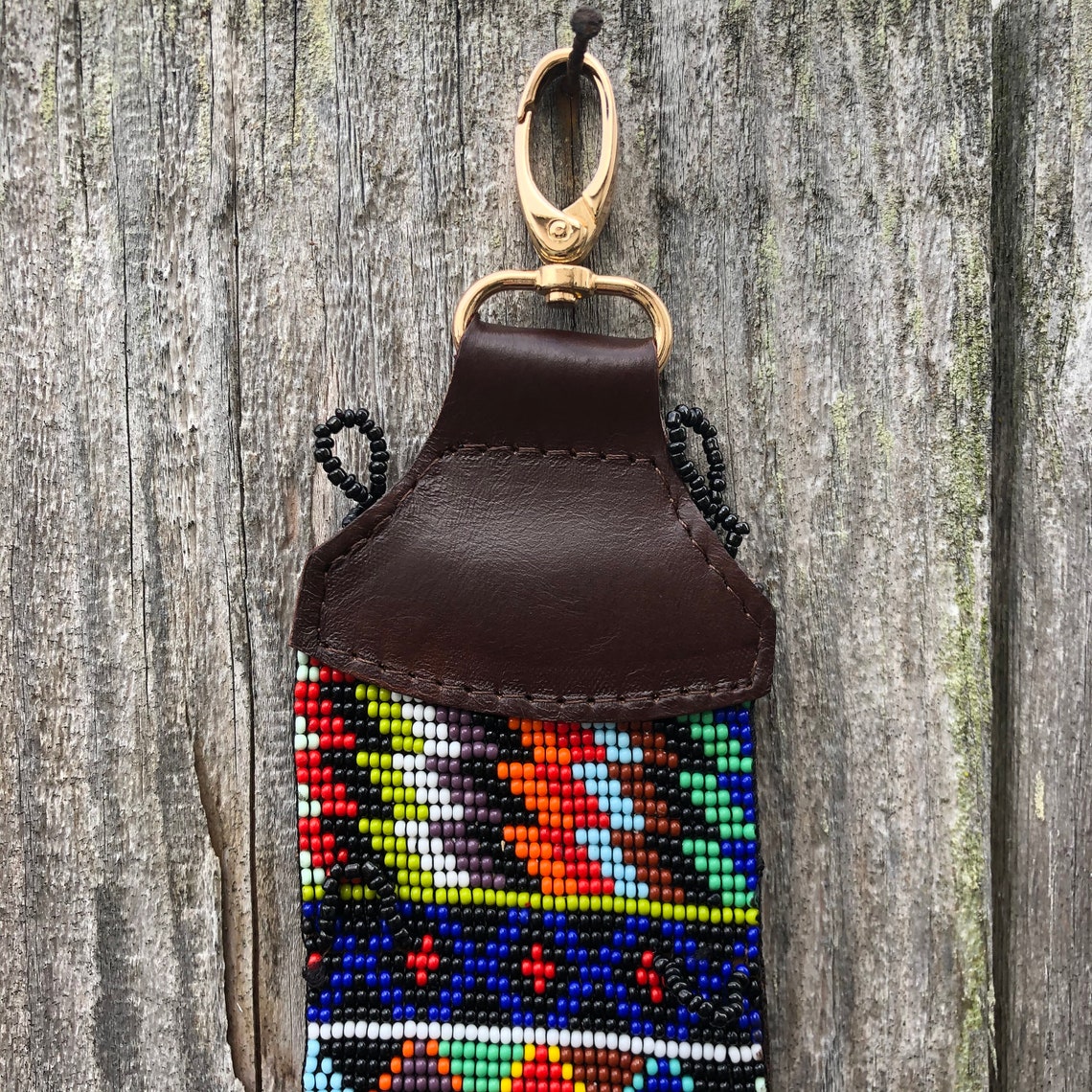 Leather Strap Colorful Beaded Bag Strap Colorful Bag Strap | Etsy