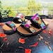 Sandals, Hand Painted Sandals, Floral Painted Sandals, Mexican Sandals ...