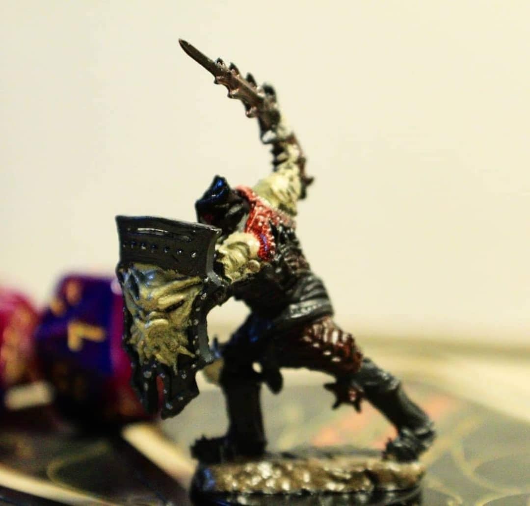 Hand Painted D&D Miniatures - Bone Knight - Etsy