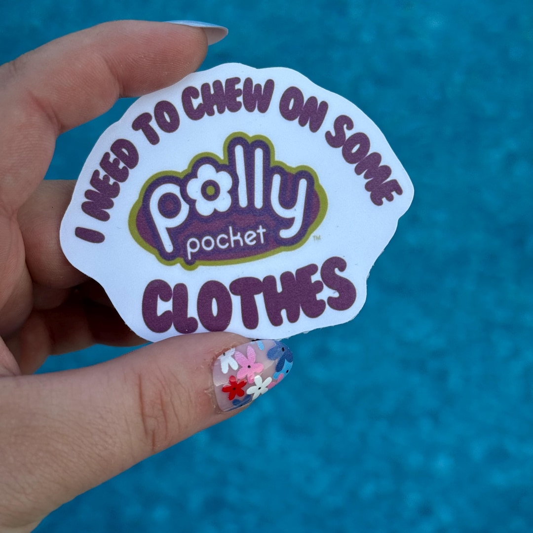 Polly Pocket Clothes Sticker - Etsy