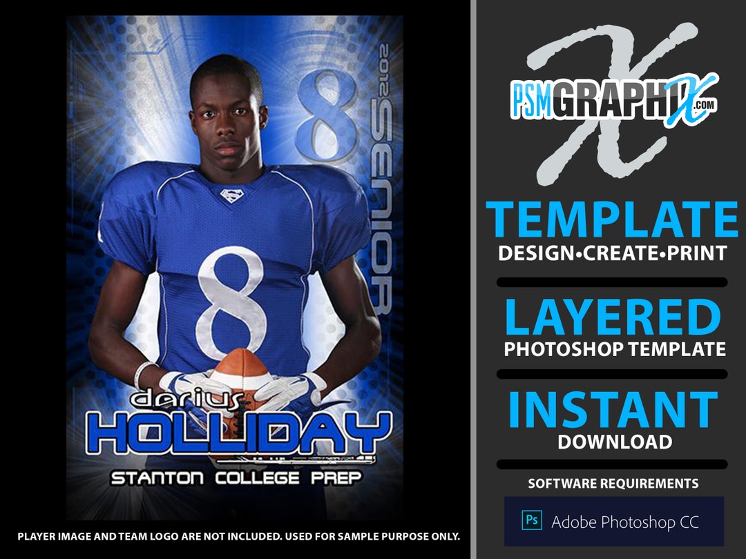 Superstar - Player Banner & Poster Template - Etsy