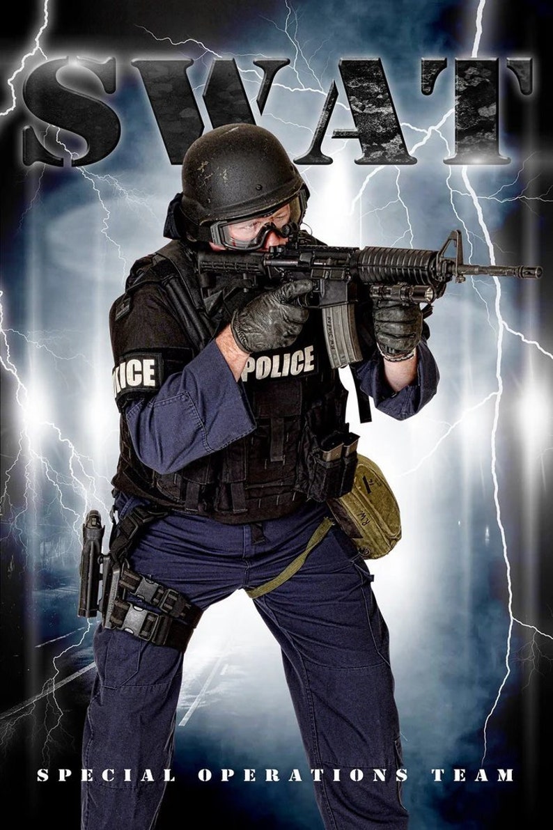 SWAT - V.3 - Heroes Series - Poster/banner - Etsy