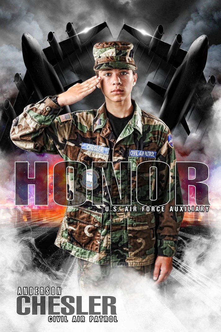 Air Force - V.1 - Heroes Series - Poster/banner - Etsy