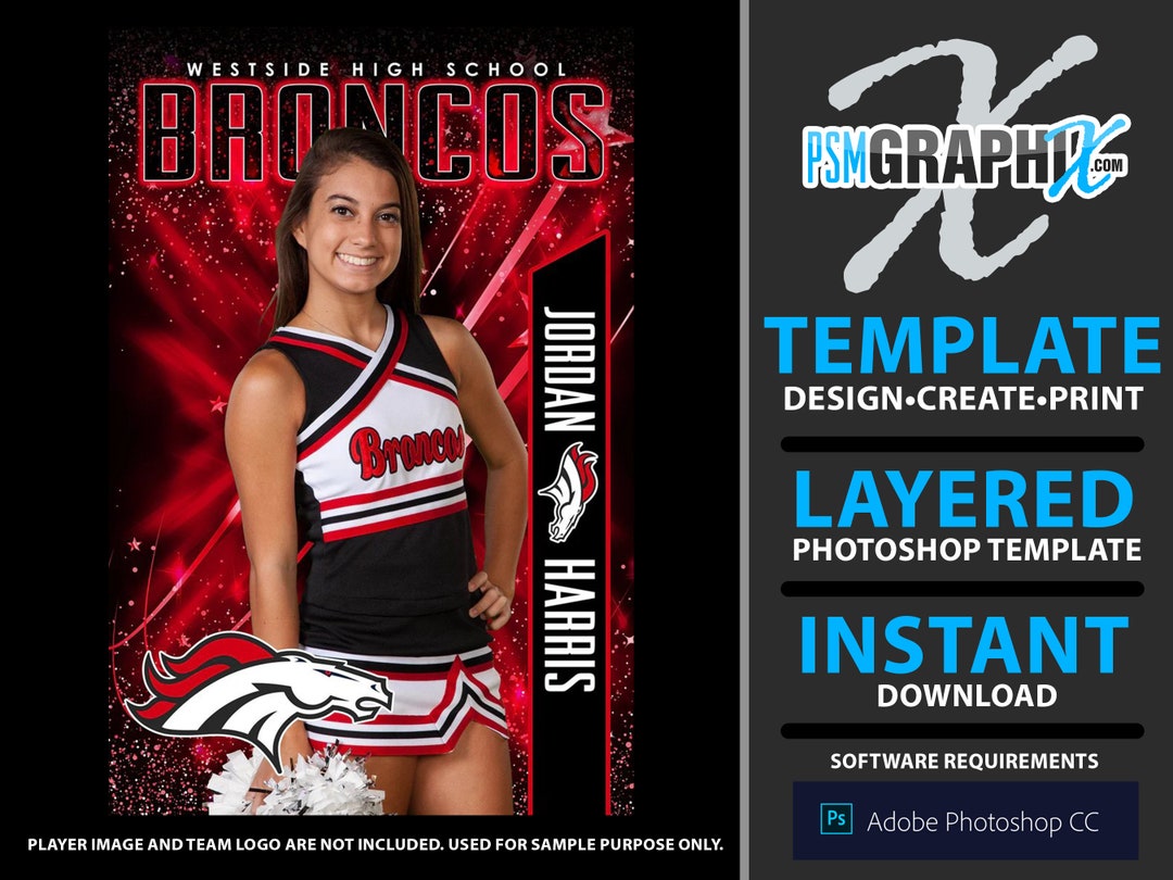 X Factor Cheerleading - Cinema Series - Poster/banner Template - Etsy