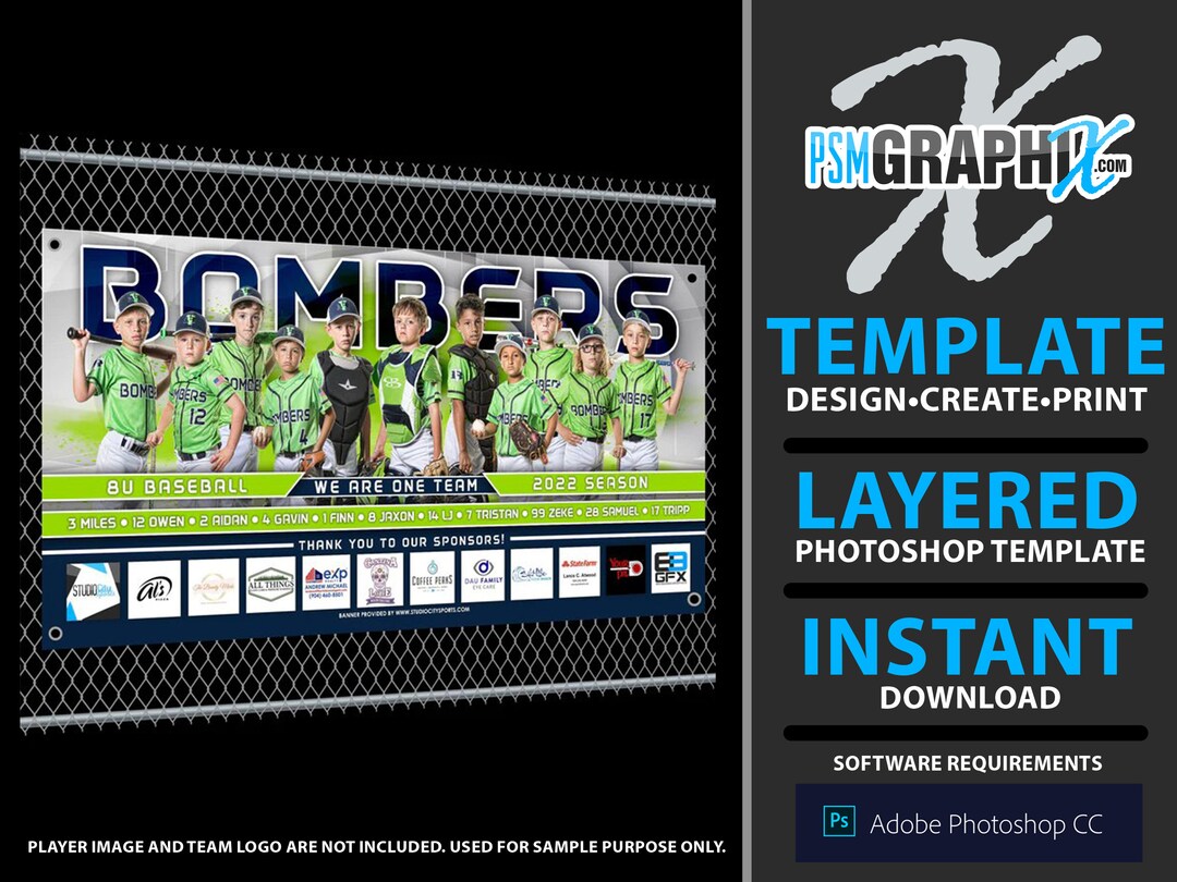 Tech Blast - Cinema Series - 4'x8' Team Field Banner - Etsy