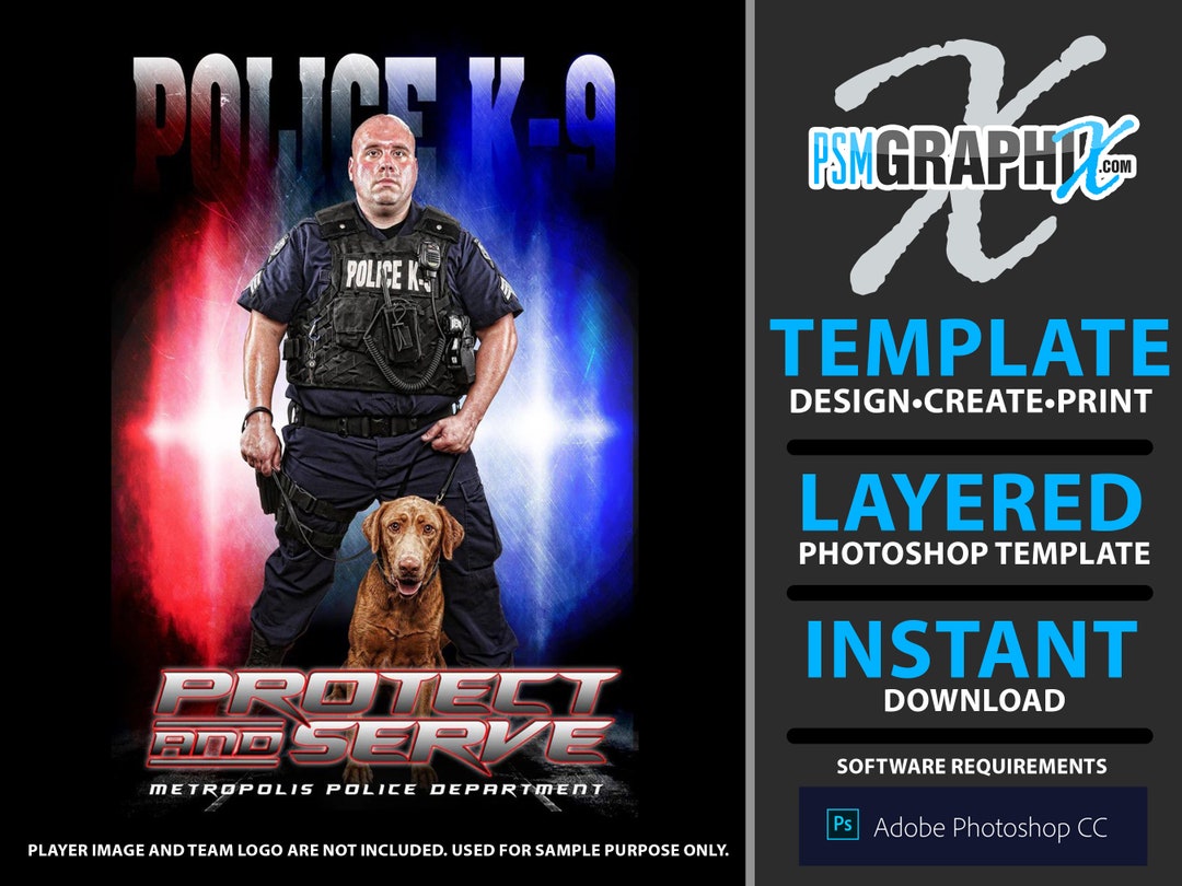 Police - V.3 - Heroes Series - Poster/banner - Etsy