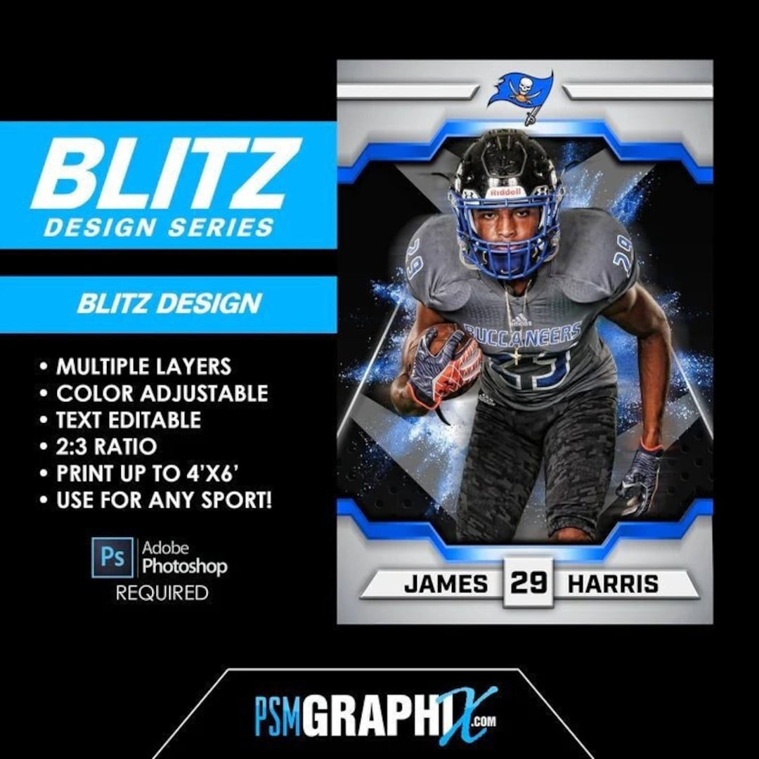 Blitz - BLITZ Series - Poster/banner Template - Etsy