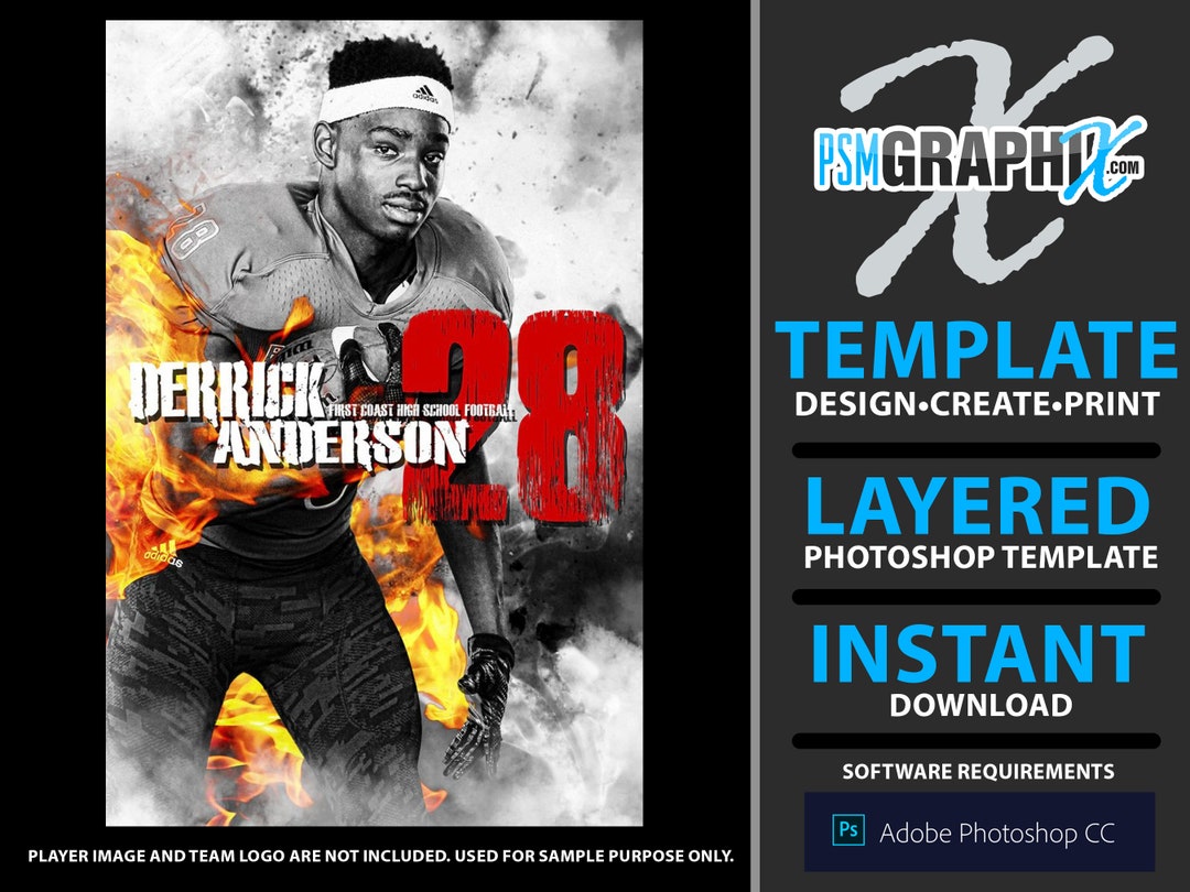 Fire Storm - Cinema Series - Player Banner & Poster Template - Etsy