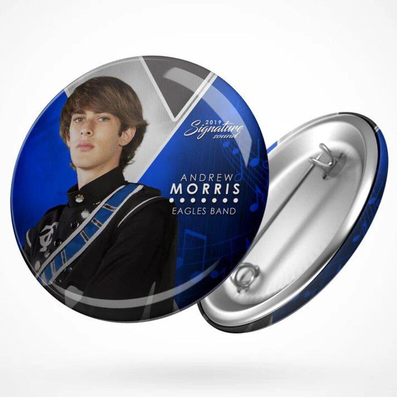 Signature Player - Band - V2 - Extraction Button Template - Etsy