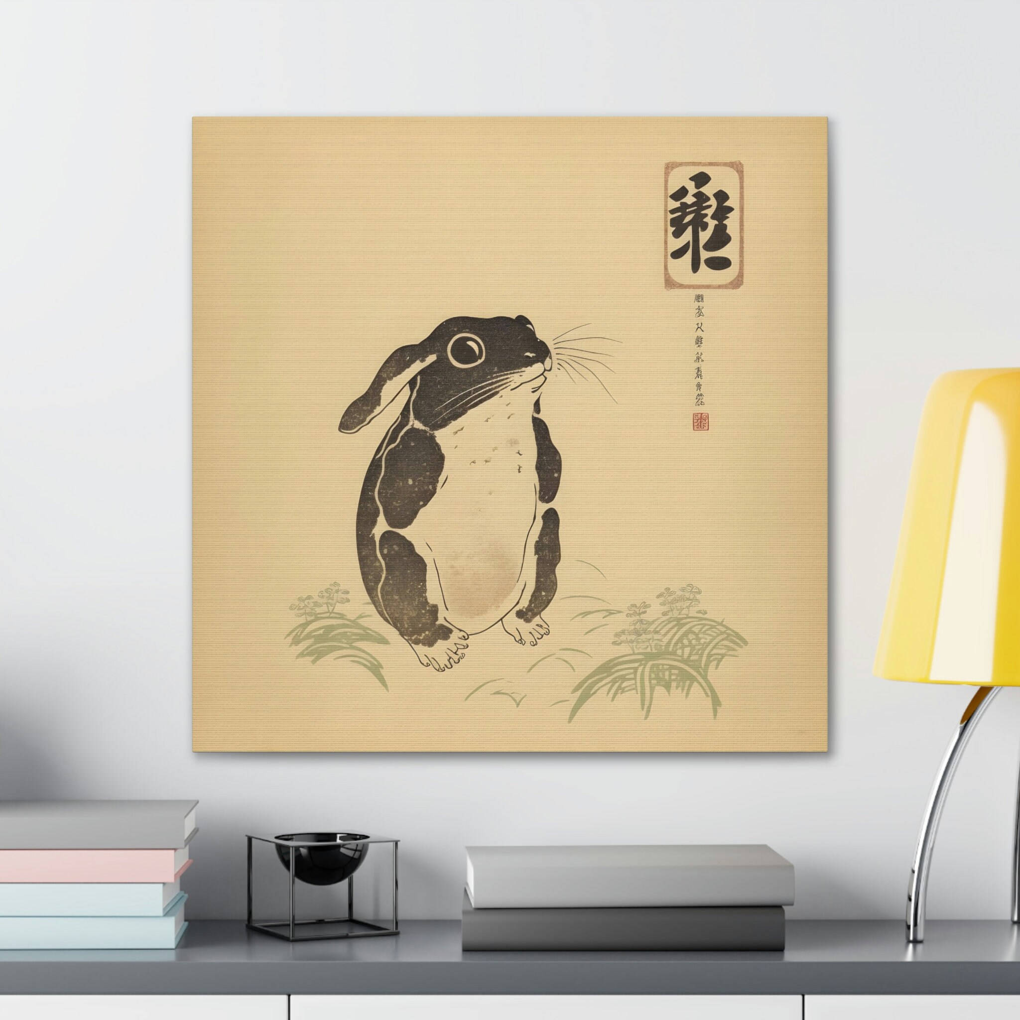 The Ukiyo-e Rabbit: A Timeless Classic - Etsy