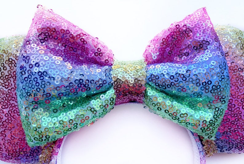 Pastel Rainbow Mickey Ears Ombre Mickey Ears Pastel Minnie - Etsy