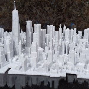 Manhattan, New York 3D Print - Etsy