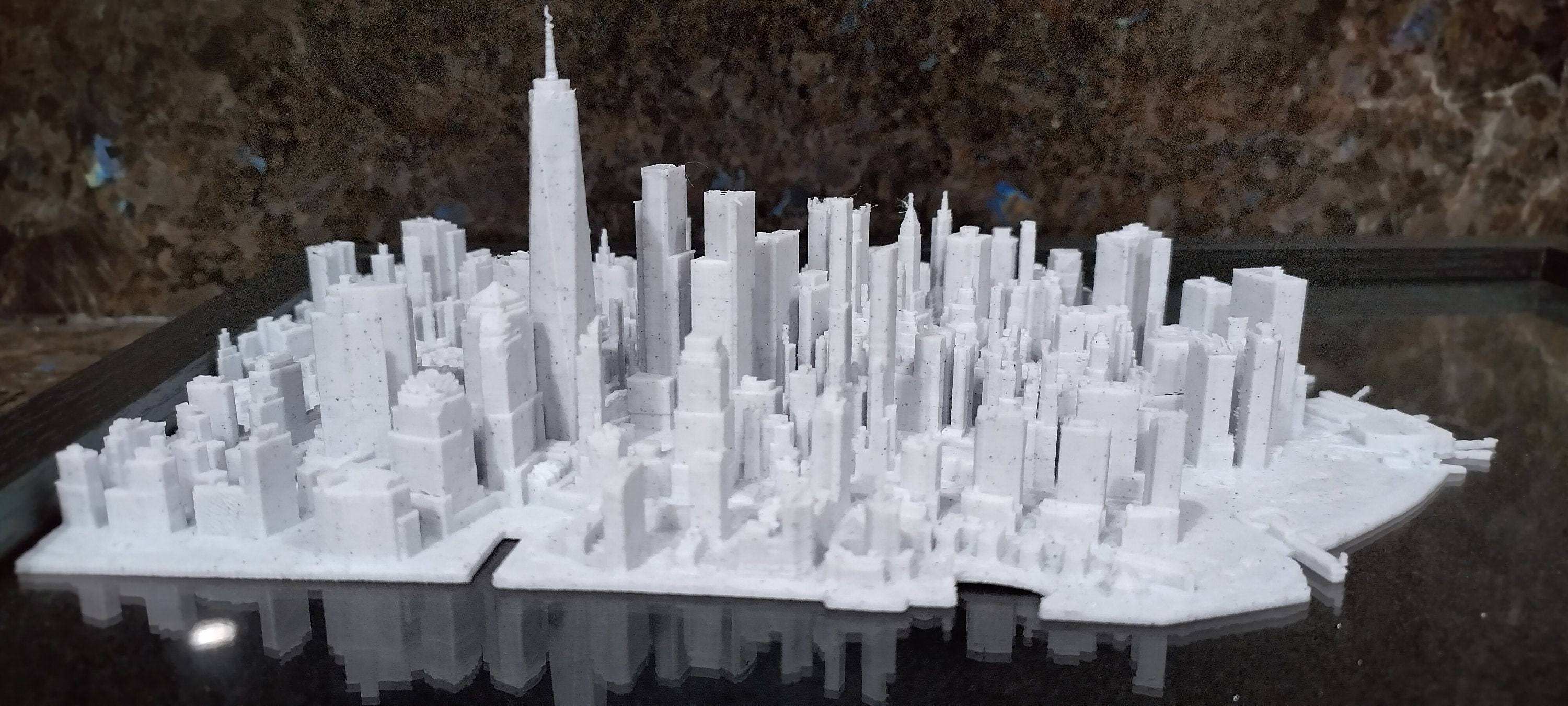 Manhattan, New York 3D Print - Etsy
