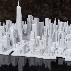 Manhattan, New York 3D Print - Etsy