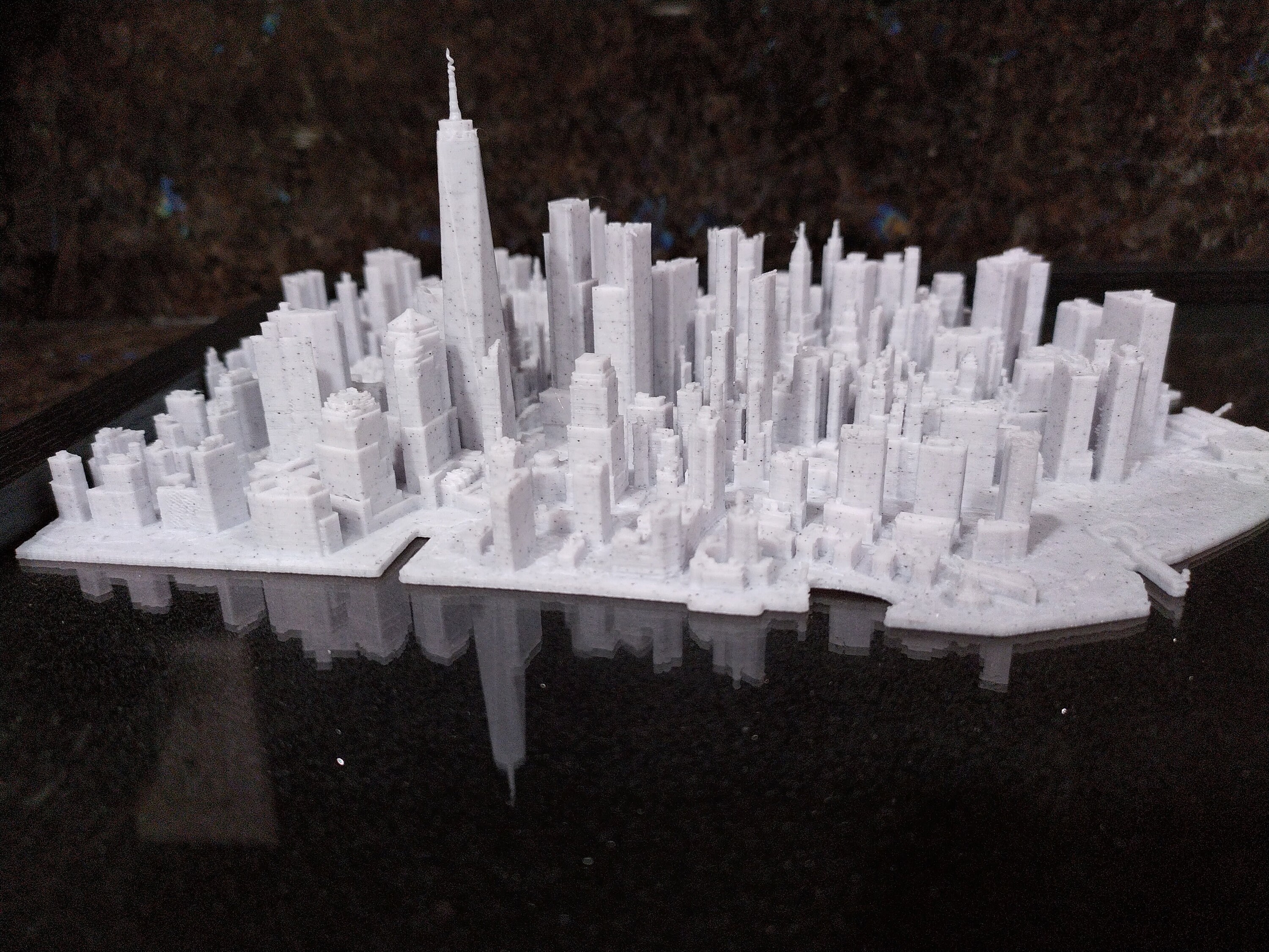 Manhattan, New York 3D Print - Etsy