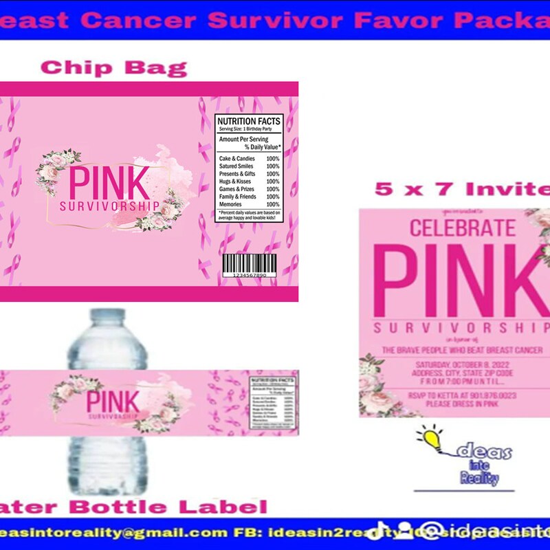 Cancer Free Invitations - Etsy