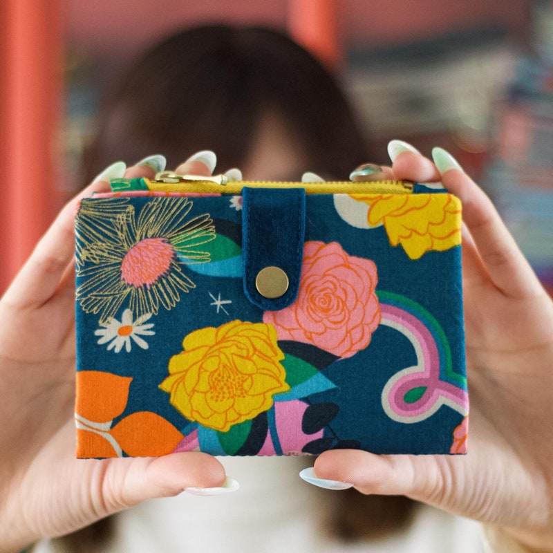 Flower Wallet - Etsy