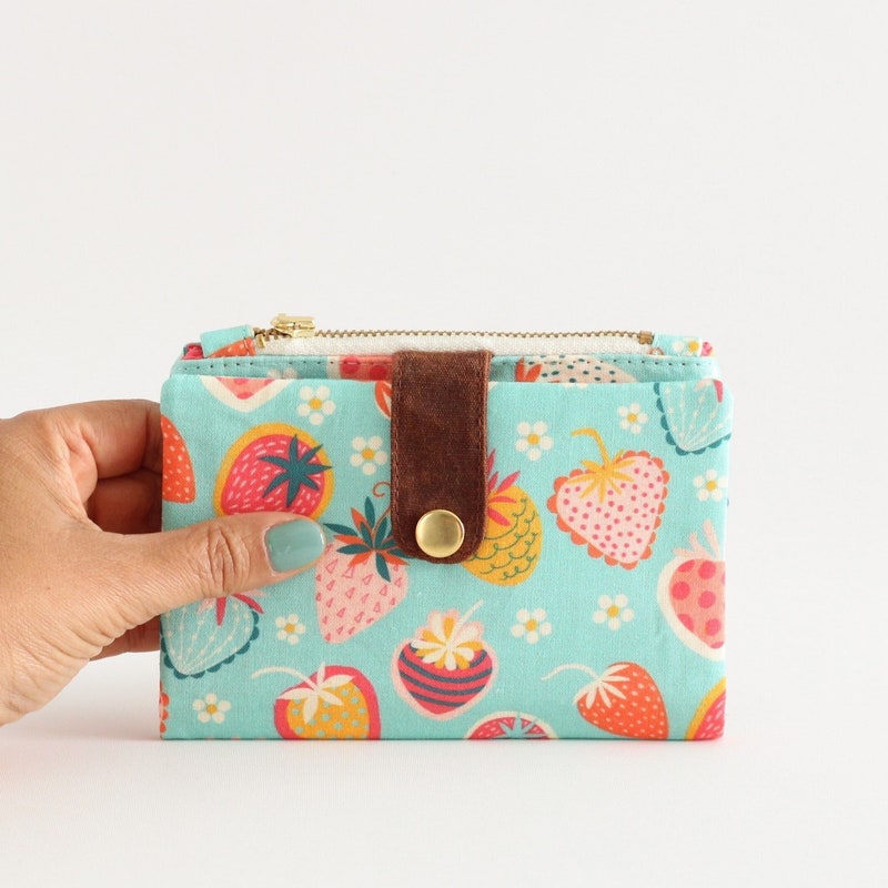 Strawberry Wallet - Etsy