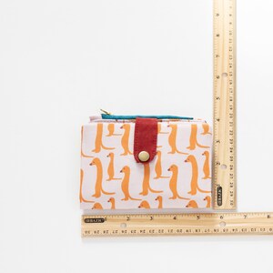 Meerkat Wallet for Women, Pale Pink Wallet Cutel, Unique Wallet Kawaii ...