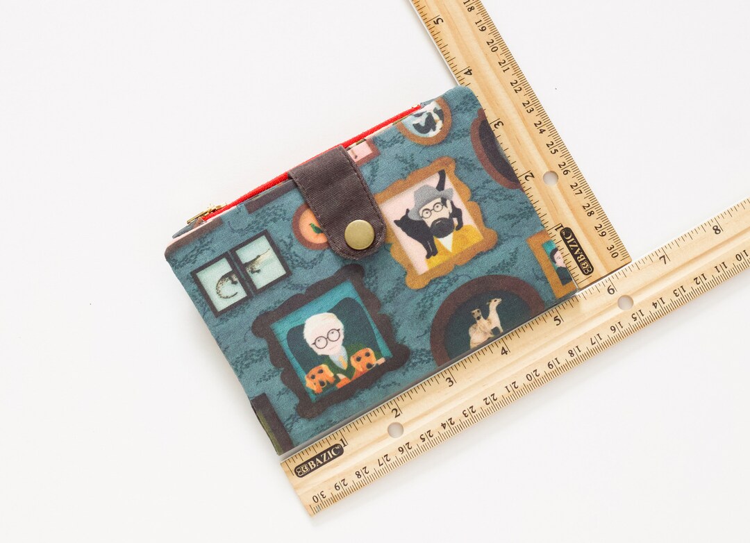 Pets and His VIP People Wallet for Woman, Cute Wallet Small, Zipper ...