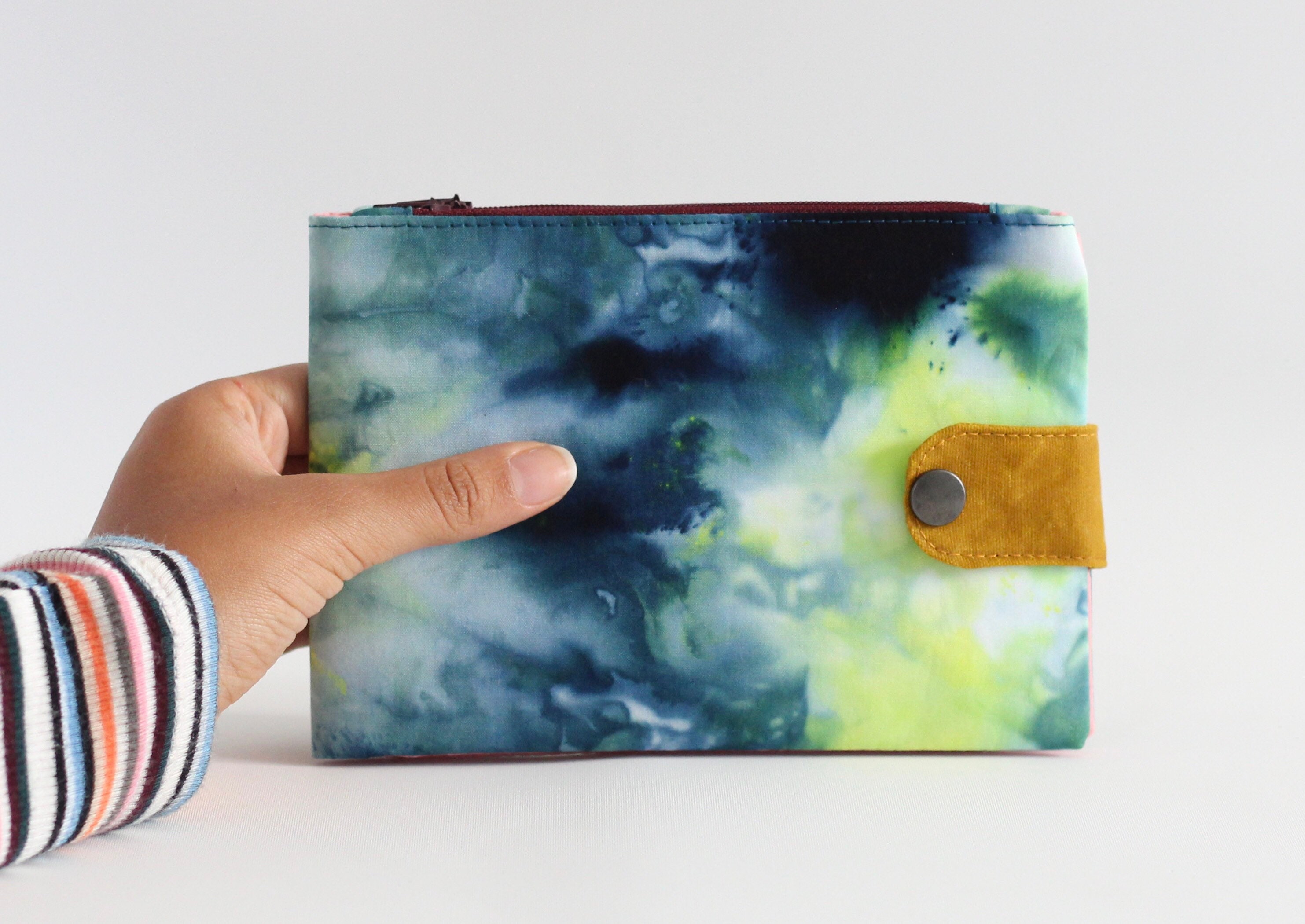 Tie Dye Wallet Women Street Style Pocketbook Travel Wallet - Etsy Denmark